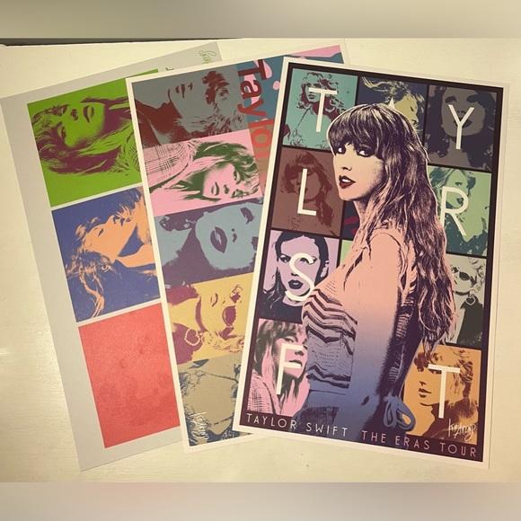 Taylor Swift | Wall Decor | Taylor Swift Eras Tour Vip Poster Set ...